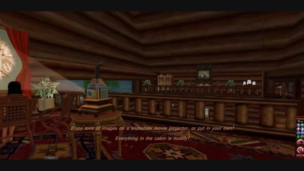 Animations Roleplay Shop "Luxury Log Cabin Home with Landscape ...