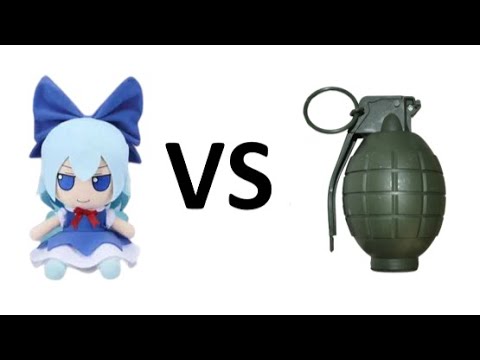 cirno fumo vs hand grenade - YouTube