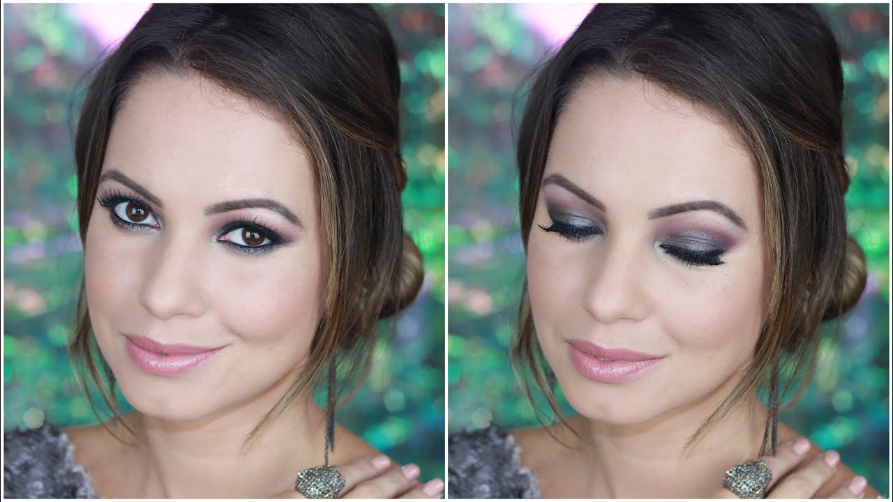 Tutorial de Maquiagem Noite | Festa, Casamento, Madrinha - YouTube