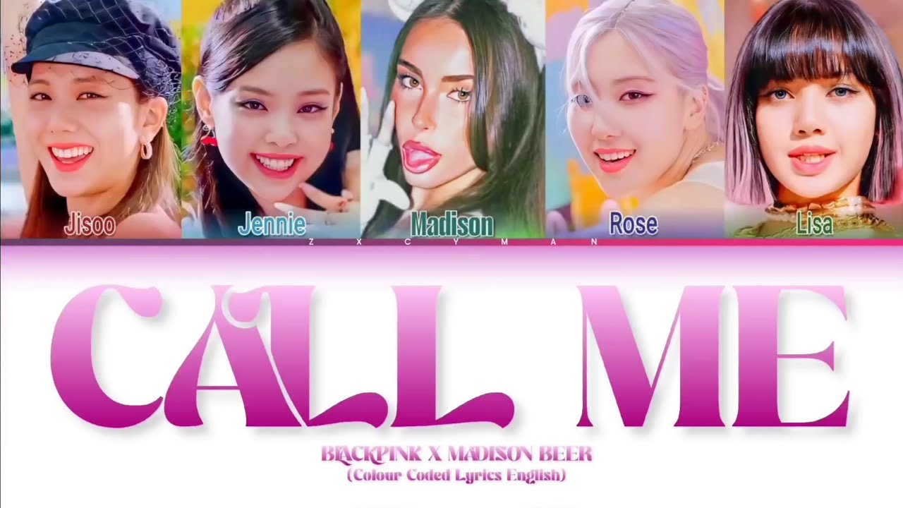 BLACKPINK - 'Call Me' AI ORIGINAL SONG (Colour Coded Lyrics) - YouTube