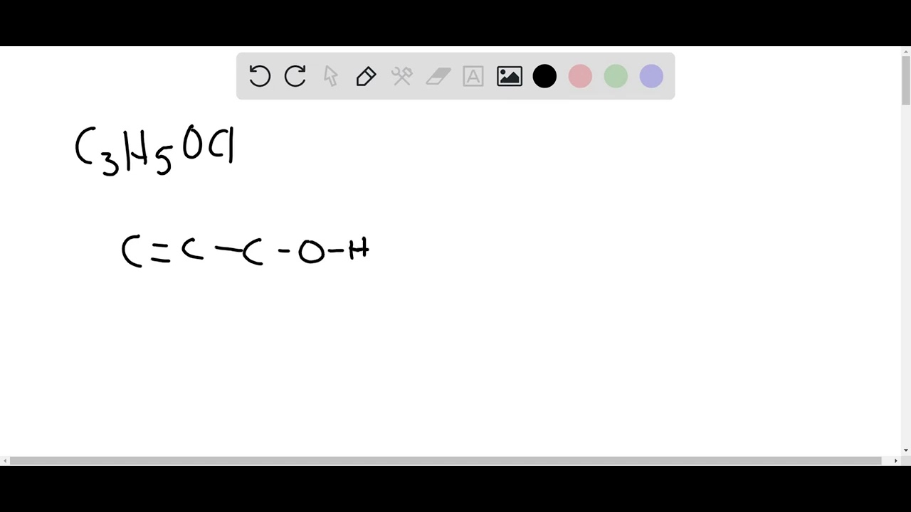 Draw Lewis structures for two different isomers with the molecular ...