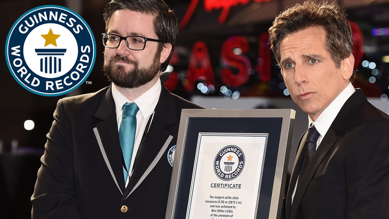 Longest Selfie Stick - Guinness World Records - YouTube
