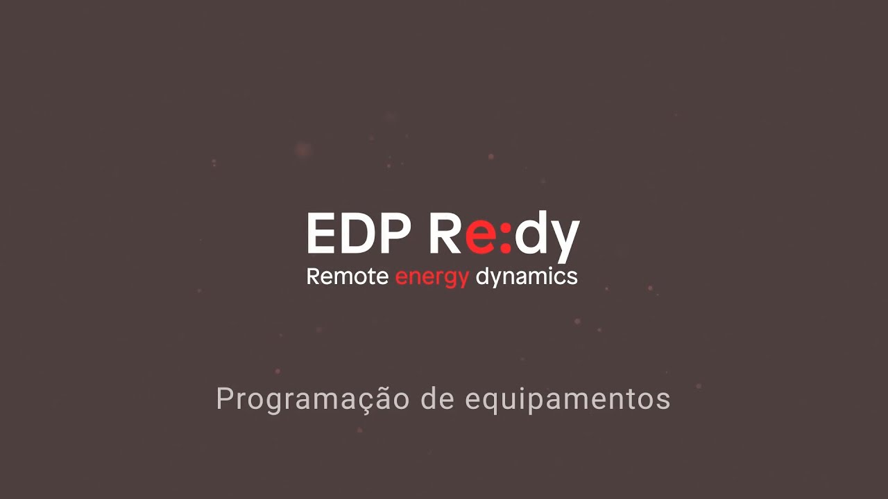 App EDP Re:dy - Programação de equipamentos - YouTube
