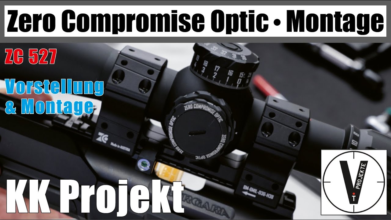 ZCO Montage Zielfernrohr ZC527 • Vorstellung & alle Schritte - YouTube