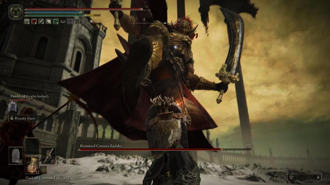 Promised Consort Radahn FINAL BOSS - YouTube