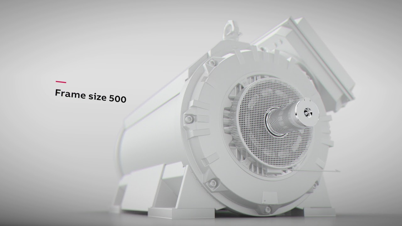 New water-cooled marine motor in frame size 500 - YouTube