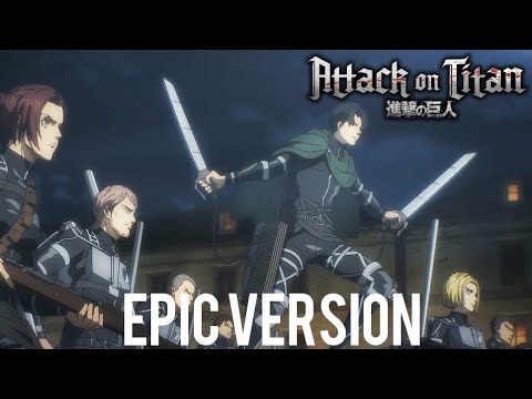 levi & devil's of paradis vs marley battle s4 ep 7 theme EPIC VERSION ...