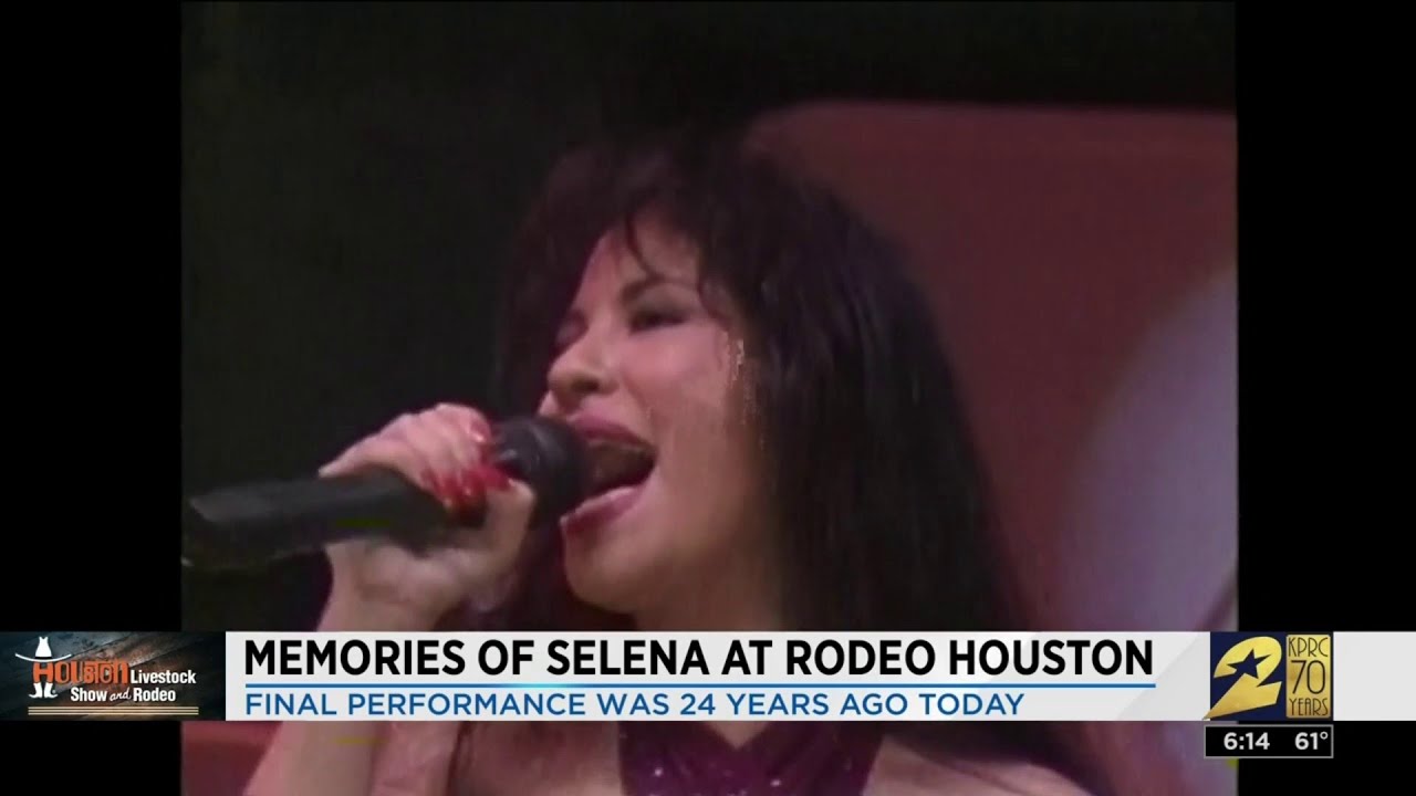 24 years ago: Selena at Rodeo Houston - YouTube