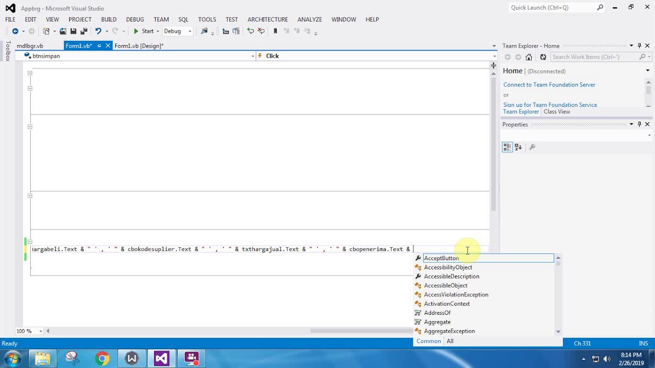Vb Net 2012 Youtube
