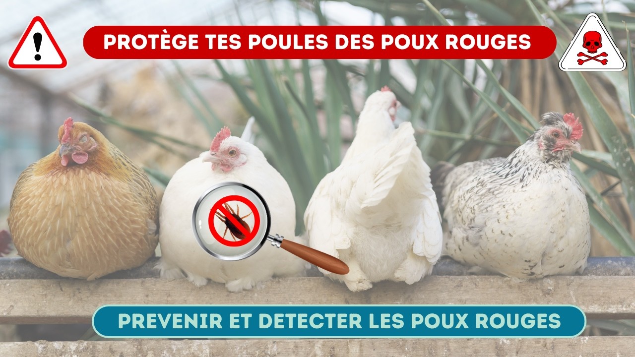 Protège tes poules des poux rouges : prévention et détection pour ...