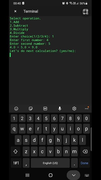 || Python Program || Simple calculator || #pythonprogramming - YouTube