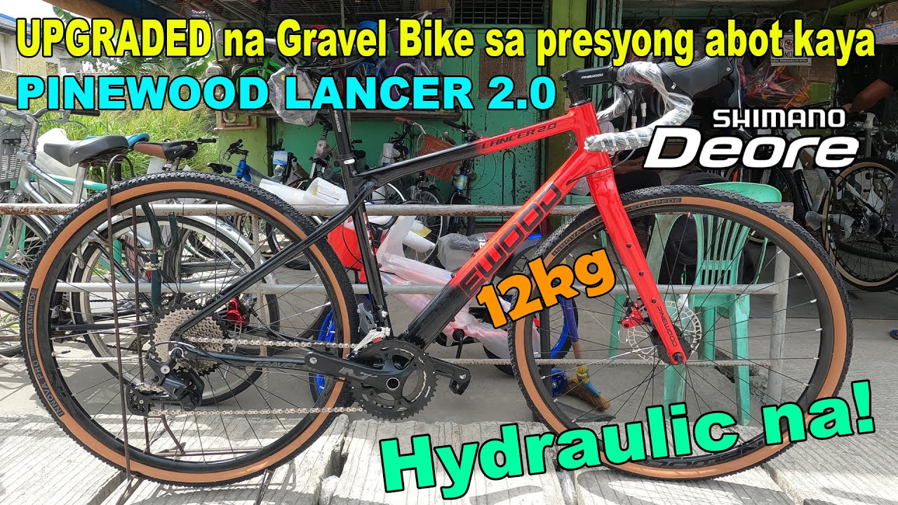 Upgraded na Gravel Bike nandito na | Pinewood Lancer 2.0 - YouTube