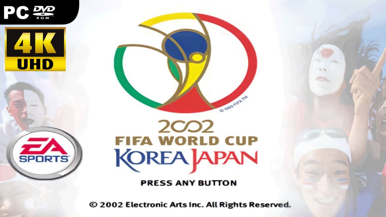 FIFA World Cup 2002 Pc 4k - YouTube