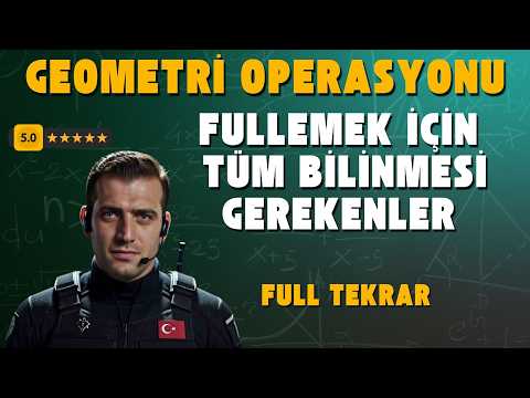 100 SORU İLE BAŞTAN SONA GEOMETRİ TEKRARI