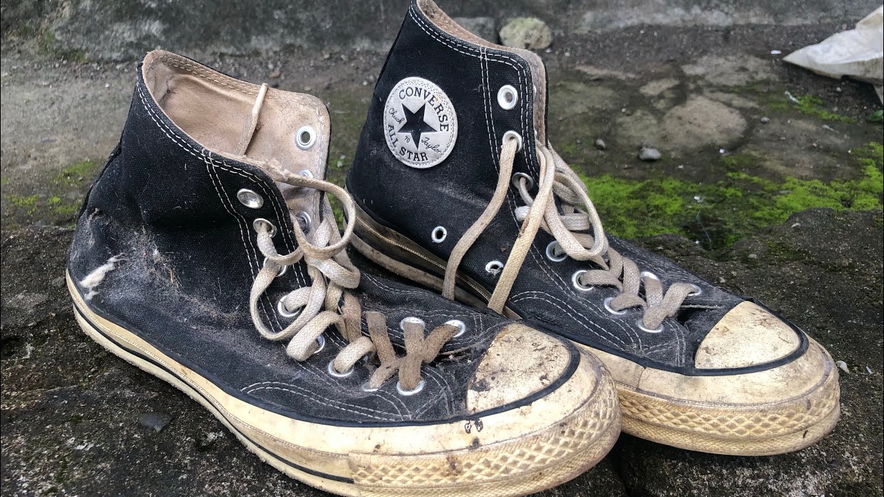 Converse All Star Restoration - YouTube