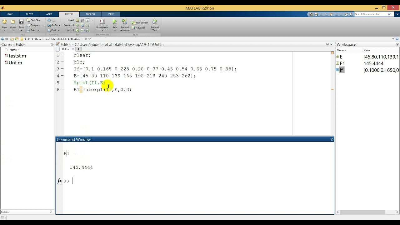 Tutorial 8 Part 3 Matlab - YouTube