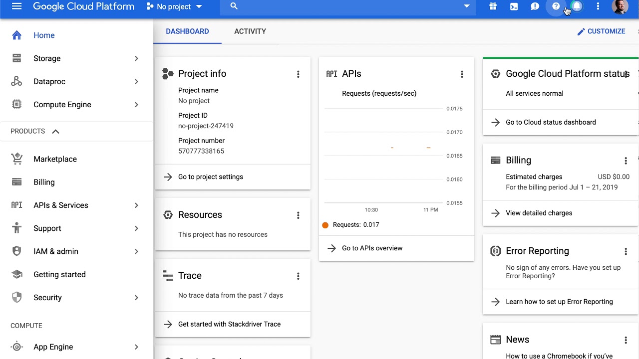 Create Service Account for GCP Project - YouTube