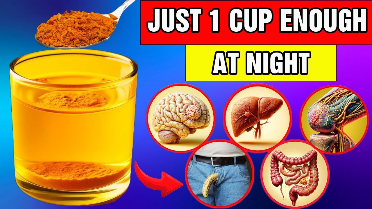 What Happens When You Drink TURMERIC Water Every Night For A Week ...