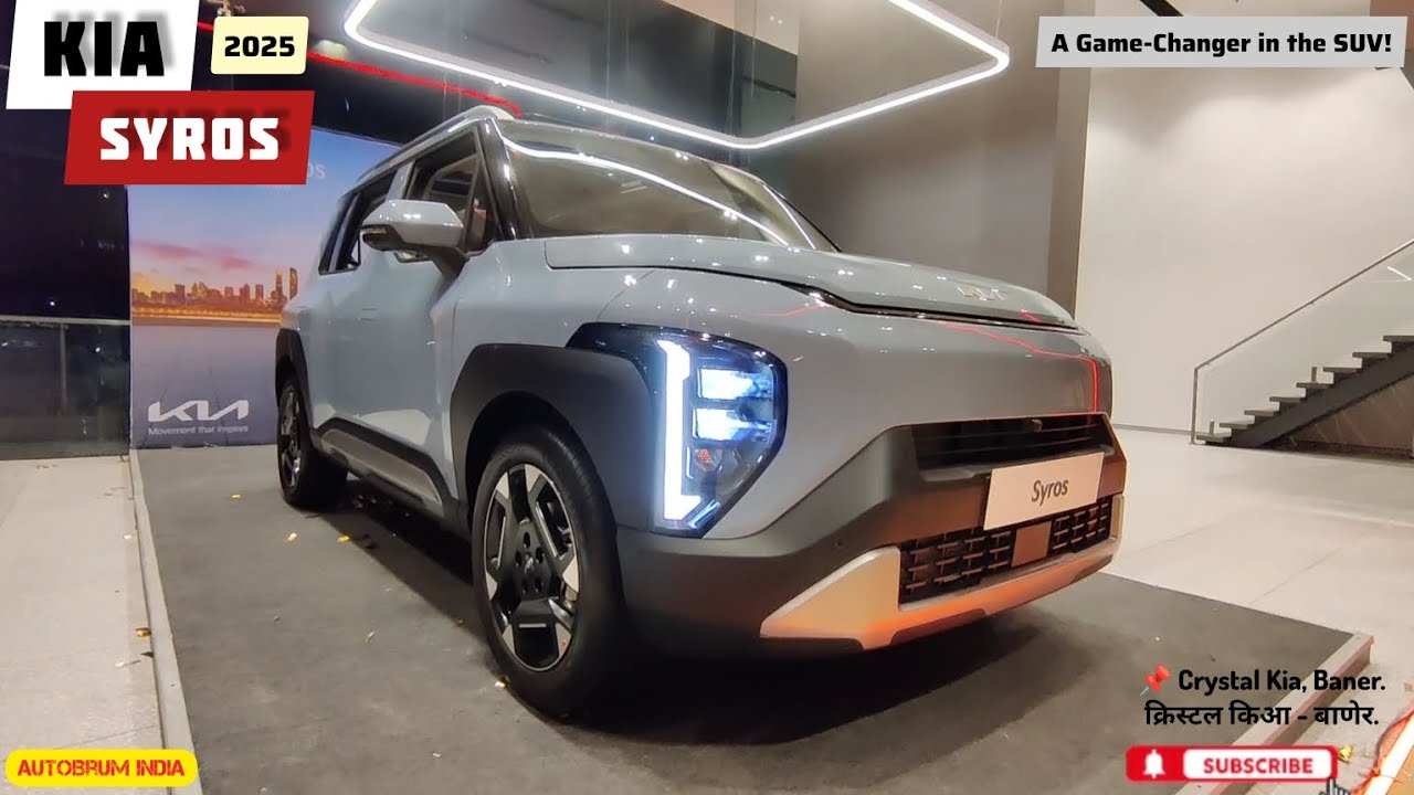 All New Kia Syros 2025 | Review | Features, Specs and Prices 💫 A Game ...
