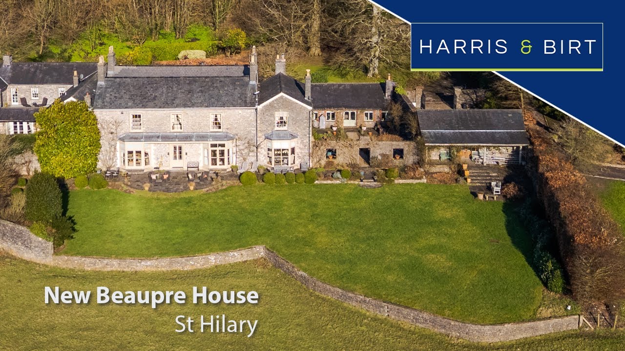 New Beaupre House, St Hilary - YouTube