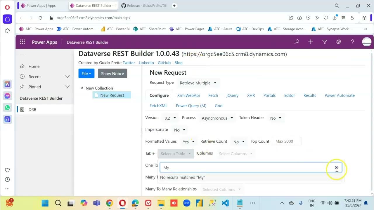 Lesson651 - Dataverse REST Builder - Power Apps 1000 Videos - YouTube