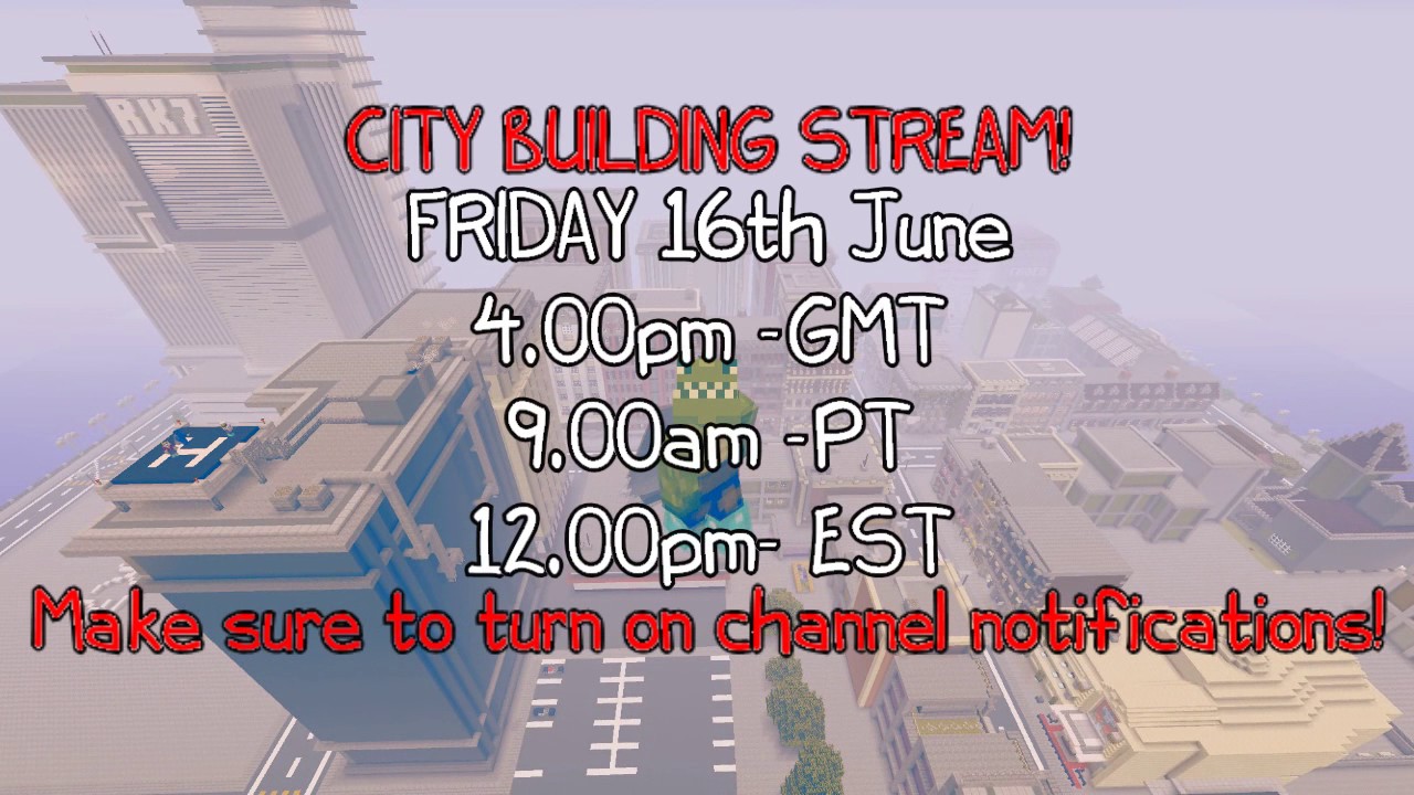 LIVE STREAM ANNOUNCEMENT **UPDATED** - YouTube