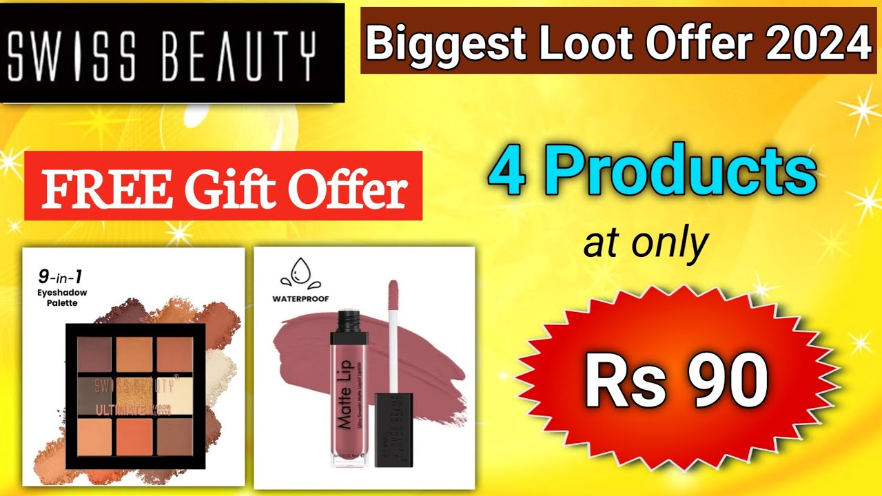 Swiss Beauty Loot Offer ll Nykaa Coupon Code 2024 l nykaa coupon code l ...