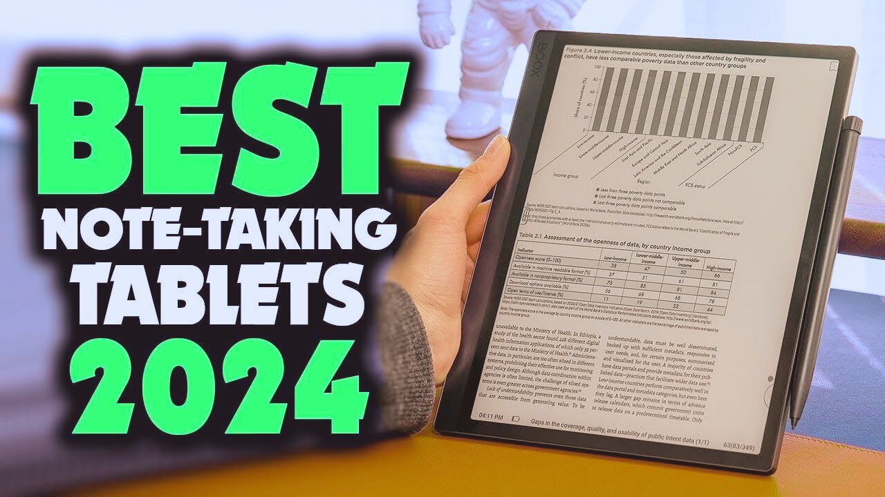 Best Note Taking Tablets 2024 - Top 5 Best Note Taking Tablets - YouTube