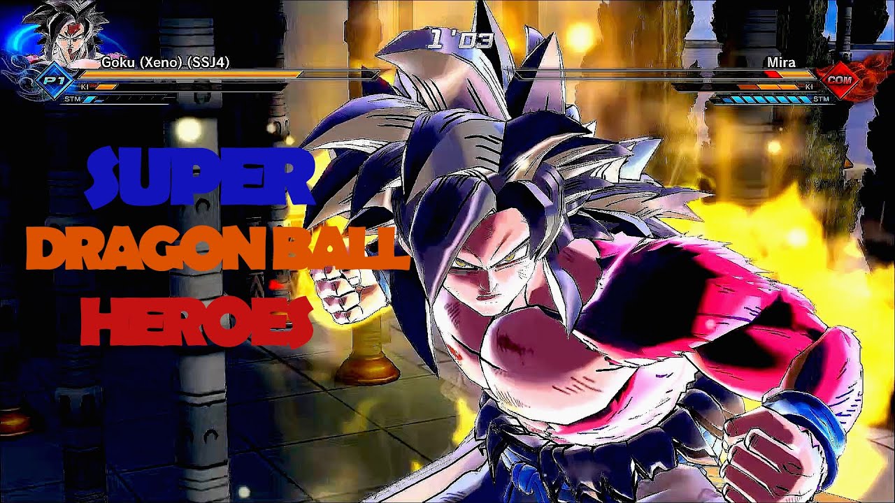 DRAGON BALL Xenoverse 2 - Goku (Xeno) (SSJ4) VS. Mira - YouTube
