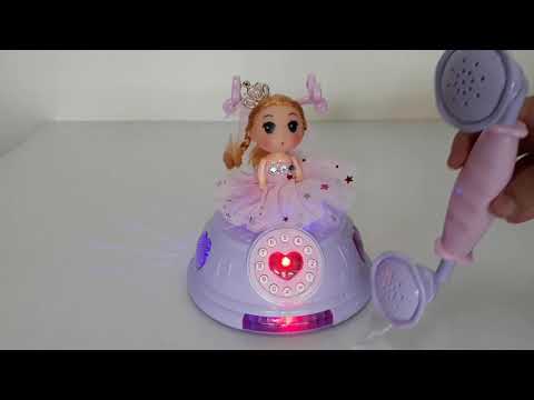 Princess Rotary Talking Telephone Toy With Light & Songs