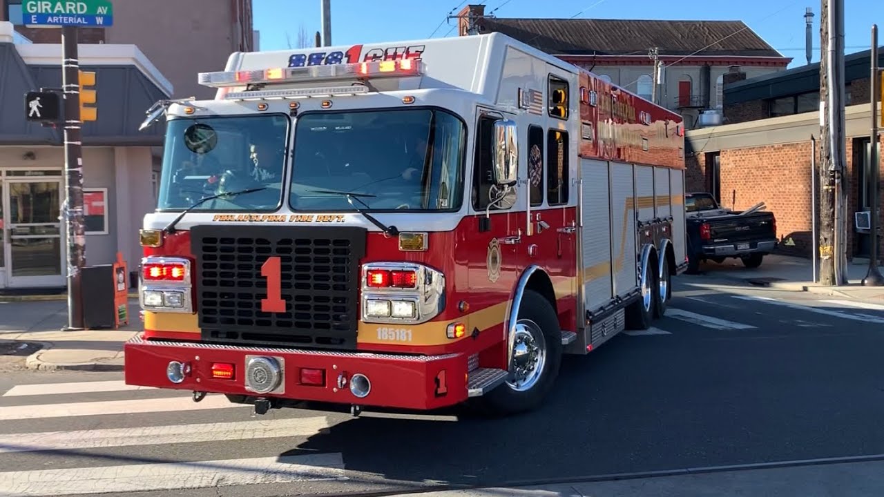 PFD Rescue 1 Responding - YouTube