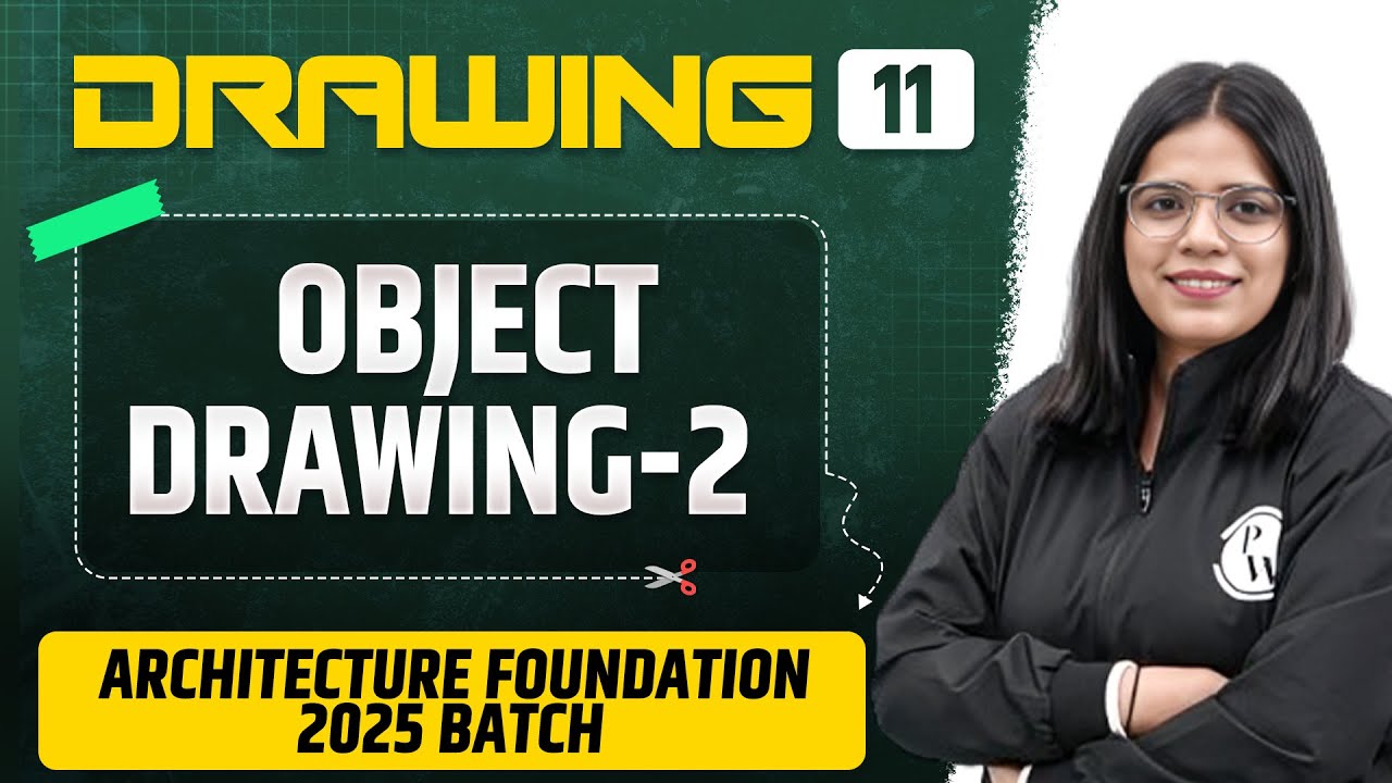 Drawing 11 | Object Drawing-2 | NATA, JEE MAIN, JEE AAT - YouTube