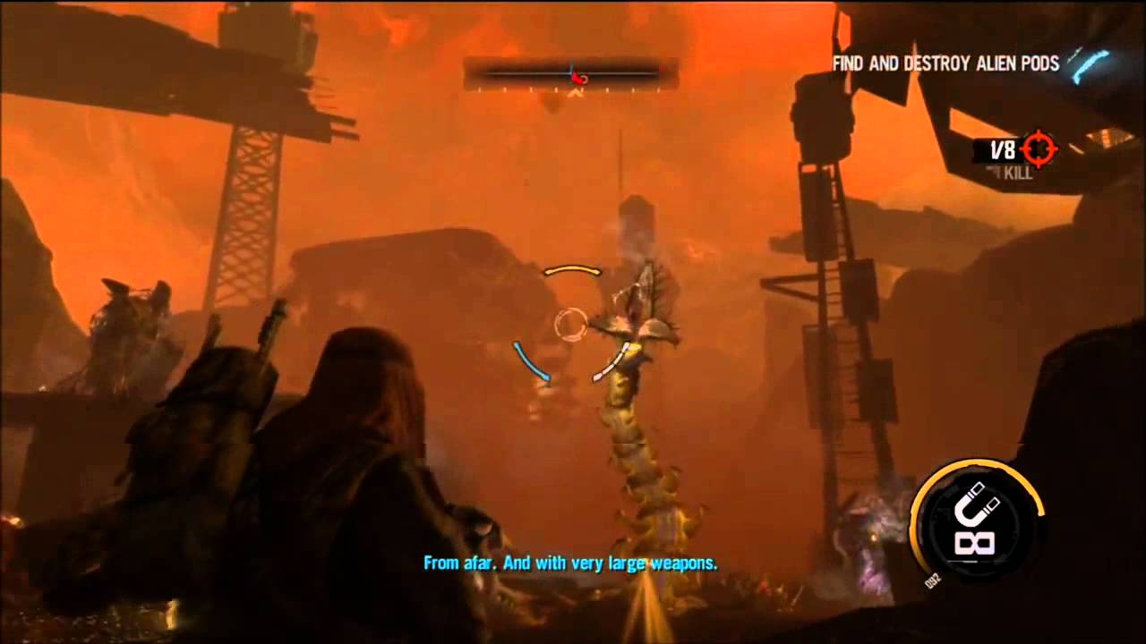 Red Faction: Armageddon - Catch! Achievement Guide - YouTube