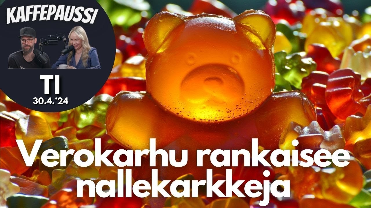 Verokarhu rankaisee nallekarkkeja | Kaffepaussi | 82 - YouTube