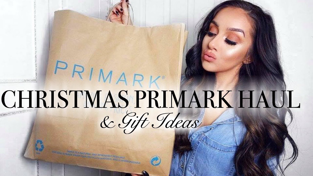 CHRISTMAS DECEMBER PRIMARK HAUL // & Gift Ideas - YouTube