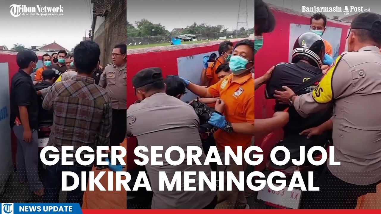 Viral Driver Ojol Dikira Meninggal Dunia, Polisi Sudah Siap Bawa ...