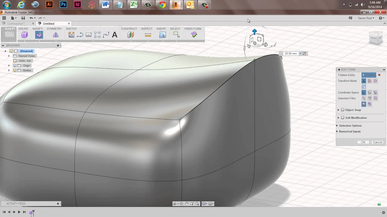Creating Sharp Edges On A Sculpted Body In Fusion 360 YouTube creating-sharp-edges-on-a-sculpted-body-in-fusion-360-youtube