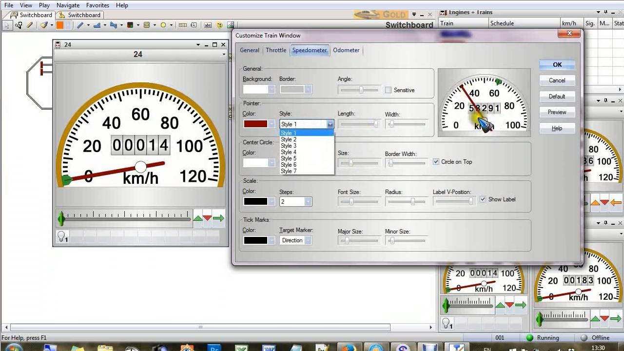 Traincontroller 15: Customize the Train Window - Throttle - YouTube