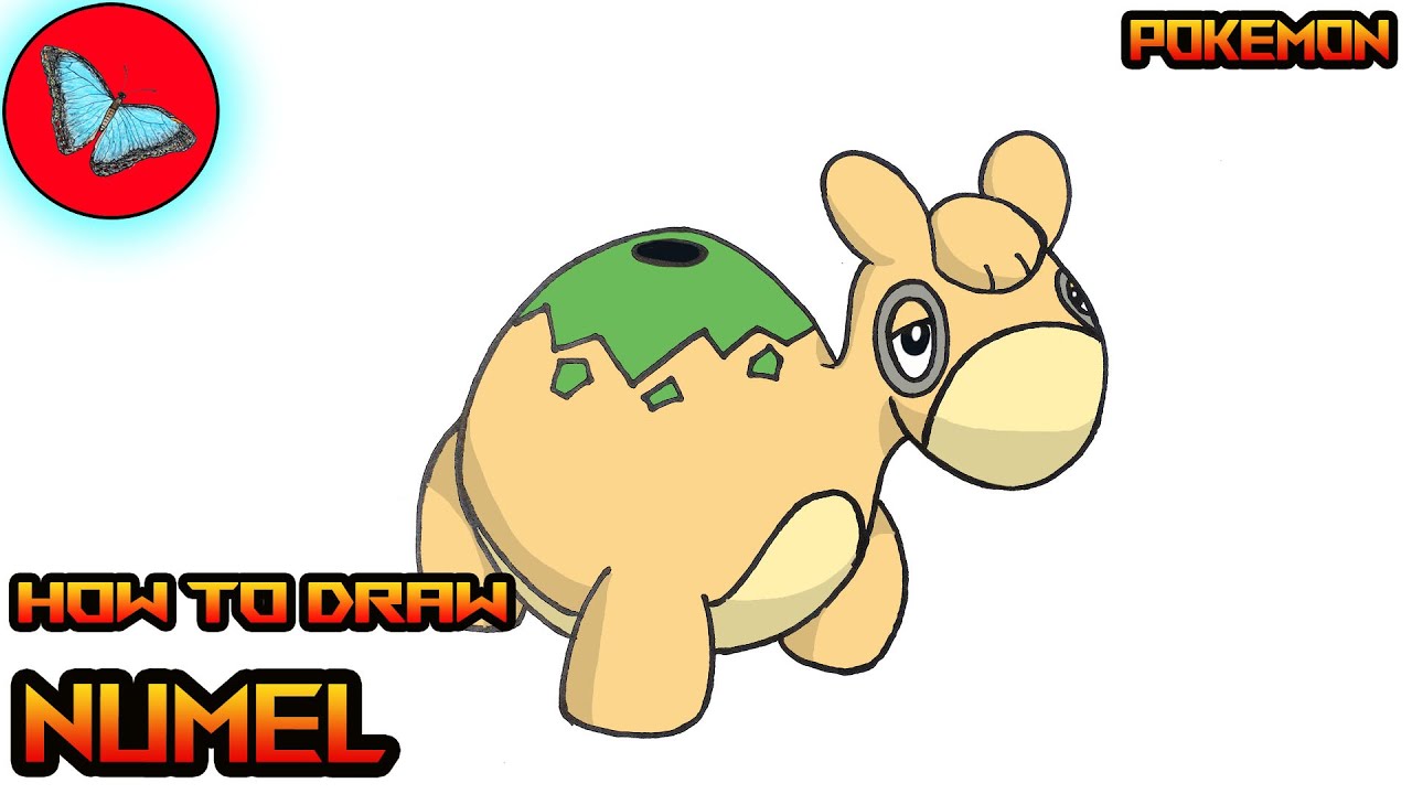 How To Draw Pokemon - Numel - YouTube