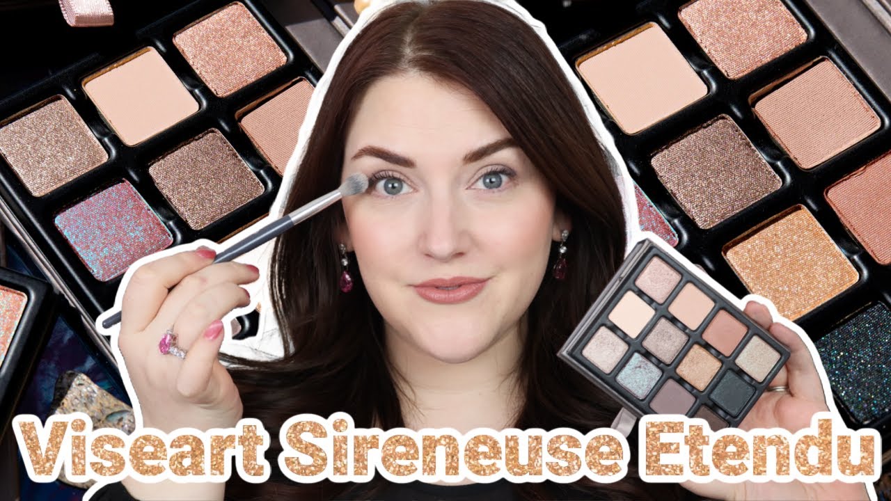VISEART SIRENEUSE ETENDU EYESHADOW PALETTE | 3 LOOKS AND COMPARISONS ...