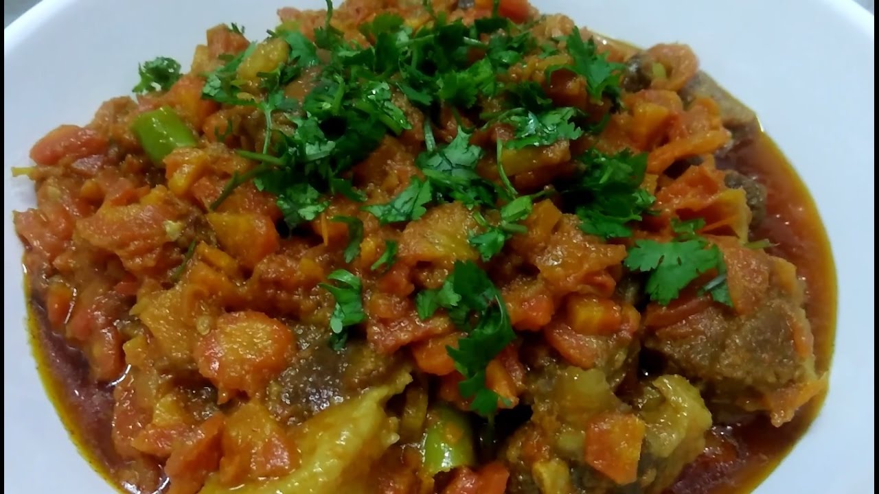 Gajar Gosht Recipe | BY FOOD JUNCTION - YouTube