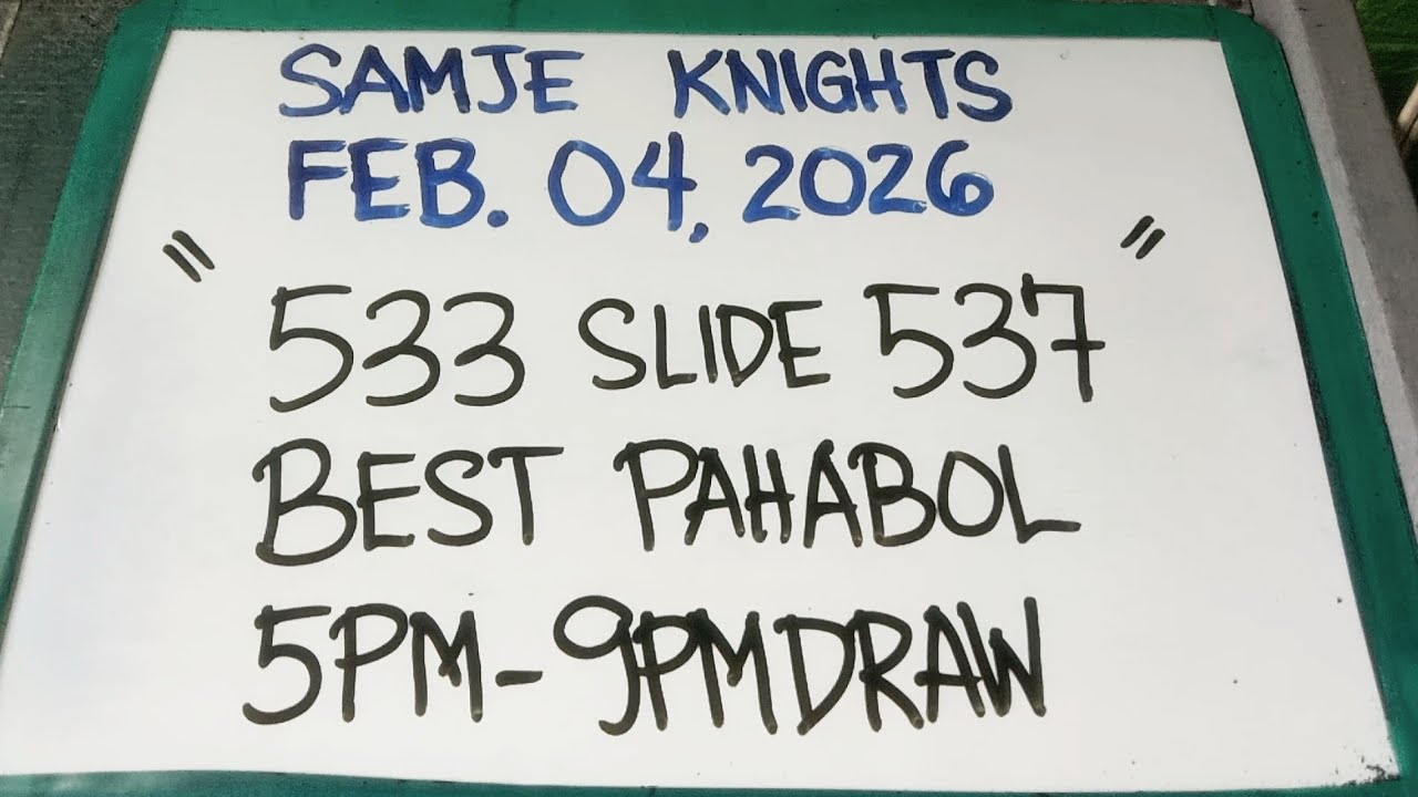 BEST PAHABOL SWERTRES 5PM 9PMDRAW FEBRUARY 04, 2026 - YouTube