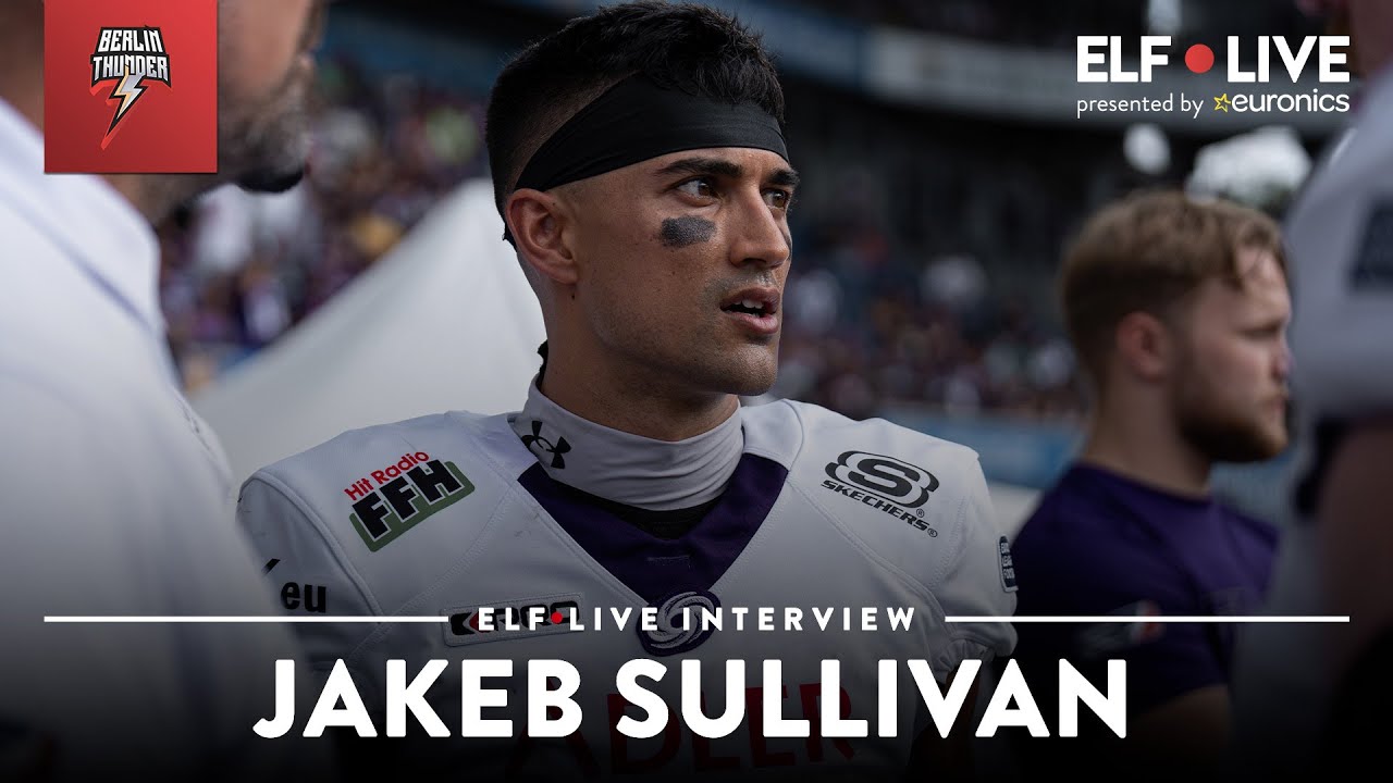 Former Galaxy QB and MVP Jakeb Sullivan joins the Thunder | ELF Live Clips presented by Euronics ...