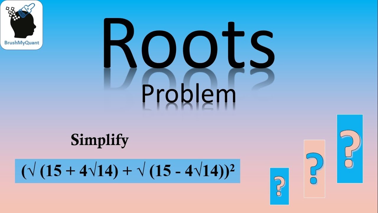 Roots Problem | Algebra Problem | Approximation | GmatClub ...