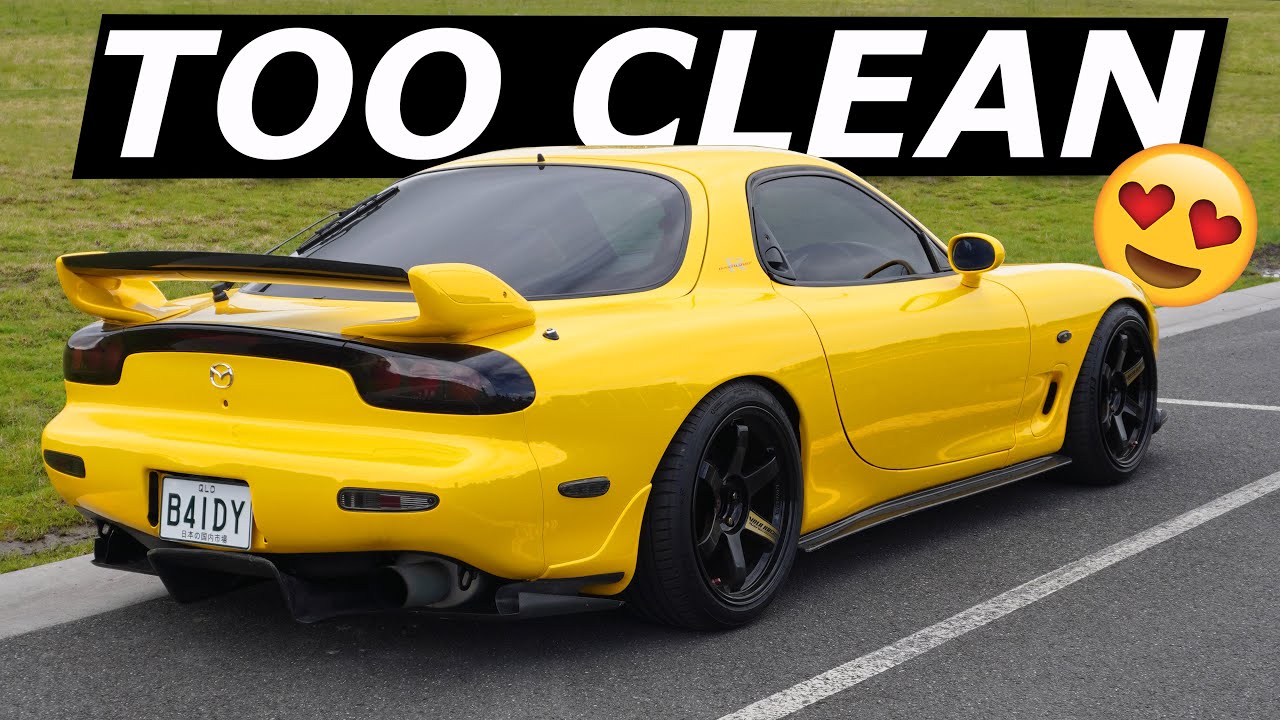 Making my RX7 FD BATHURST R Look Almost Showroom! - YouTube