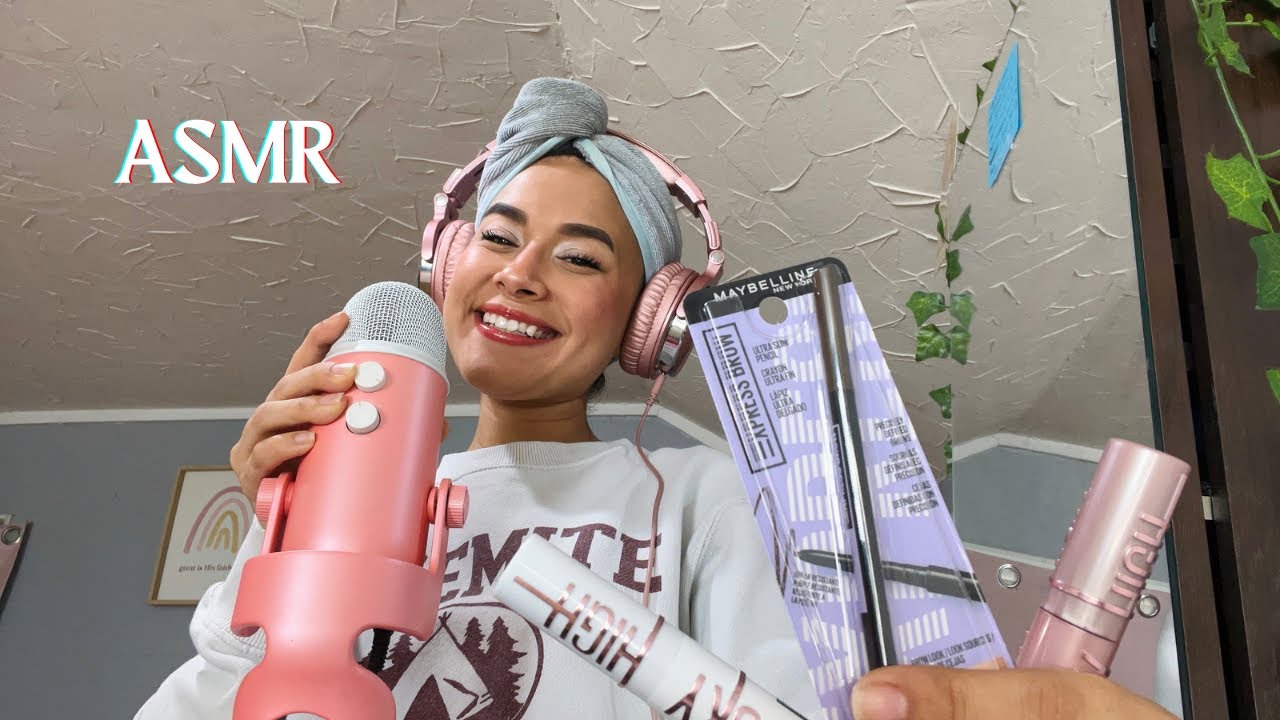 ASMR || GRWM 💄💤 (tapping, whispers/soft spoken, and triggers) - YouTube