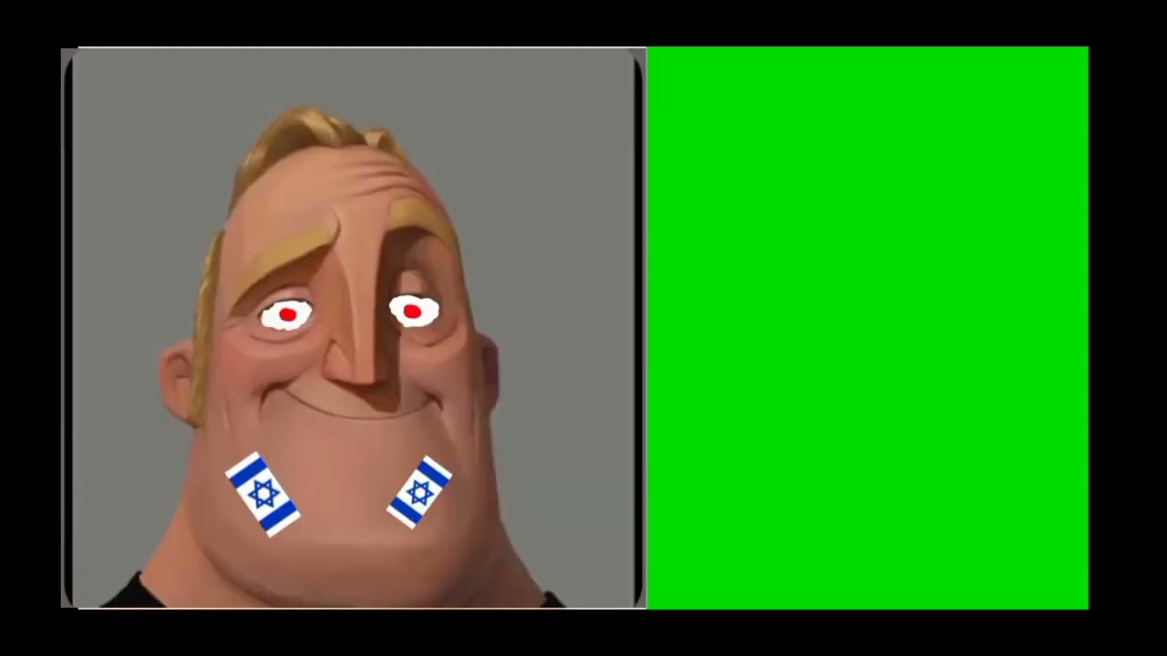 mr incredible becoming darkness green screen - YouTube