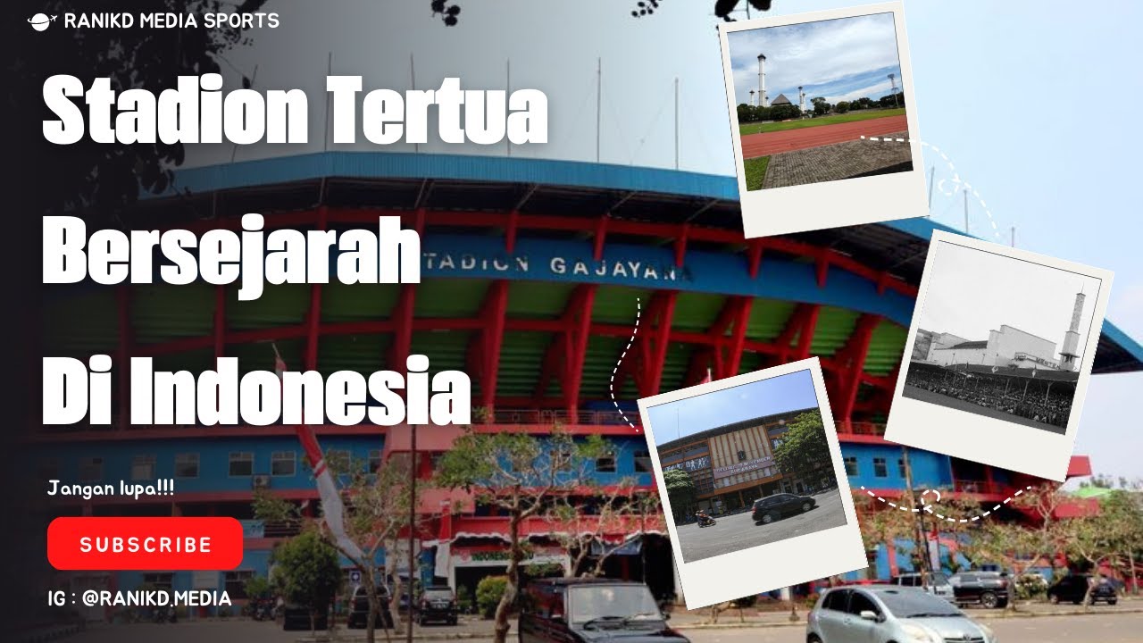 4 Stadion Tertua Di Indonesia!!!🔥⚽ @RANIKDMEDIASPORTS - YouTube