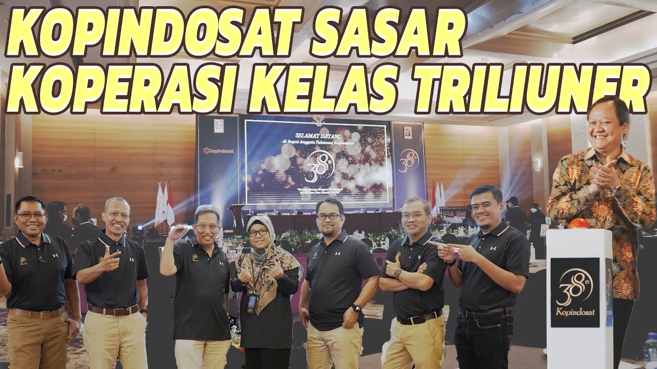 The NEWS : KOPINDOSAT SASAR KOPERASI KELAS TRILIUNER - YouTube