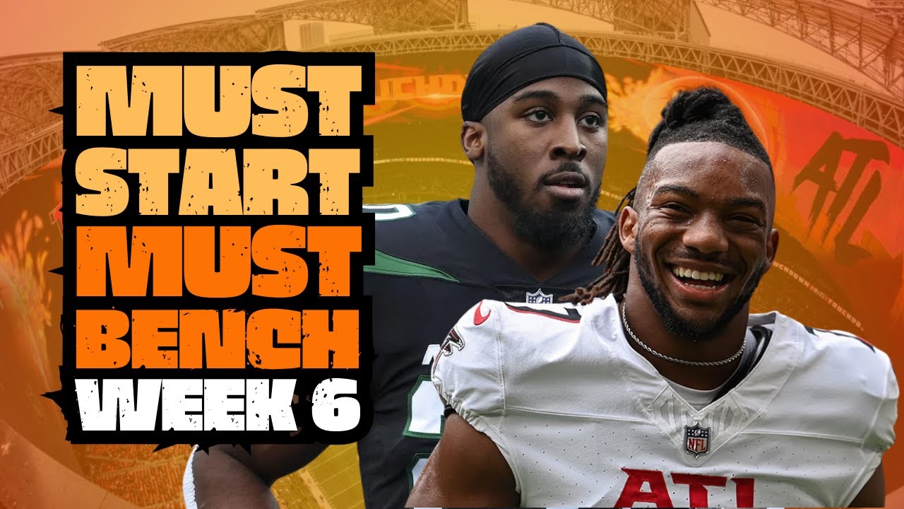 Week 6 Start Em & Sit Em Game by Game Analysis - YouTube